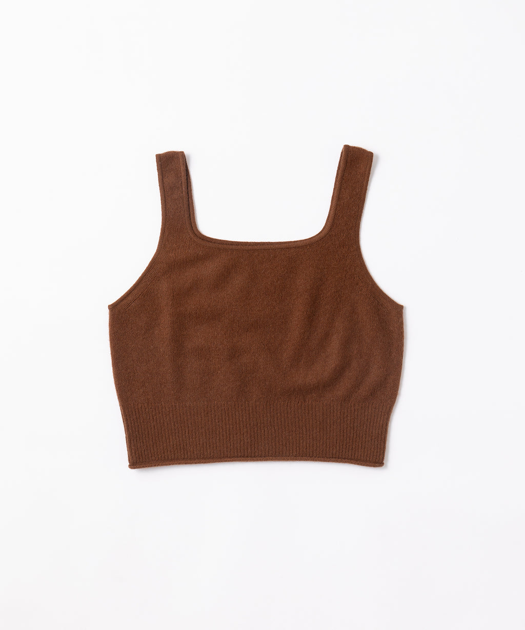 Sheer cashmere camisole – elegancese
